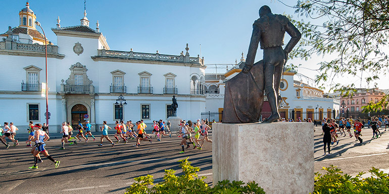 Marathon Sevilla 2026 - Book with bib | Globalrunning.com