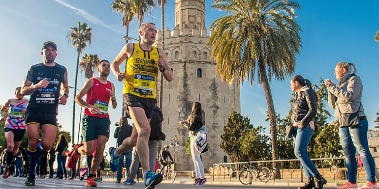 Marathon Sevilla 2026 - Book with bib | Globalrunning.com